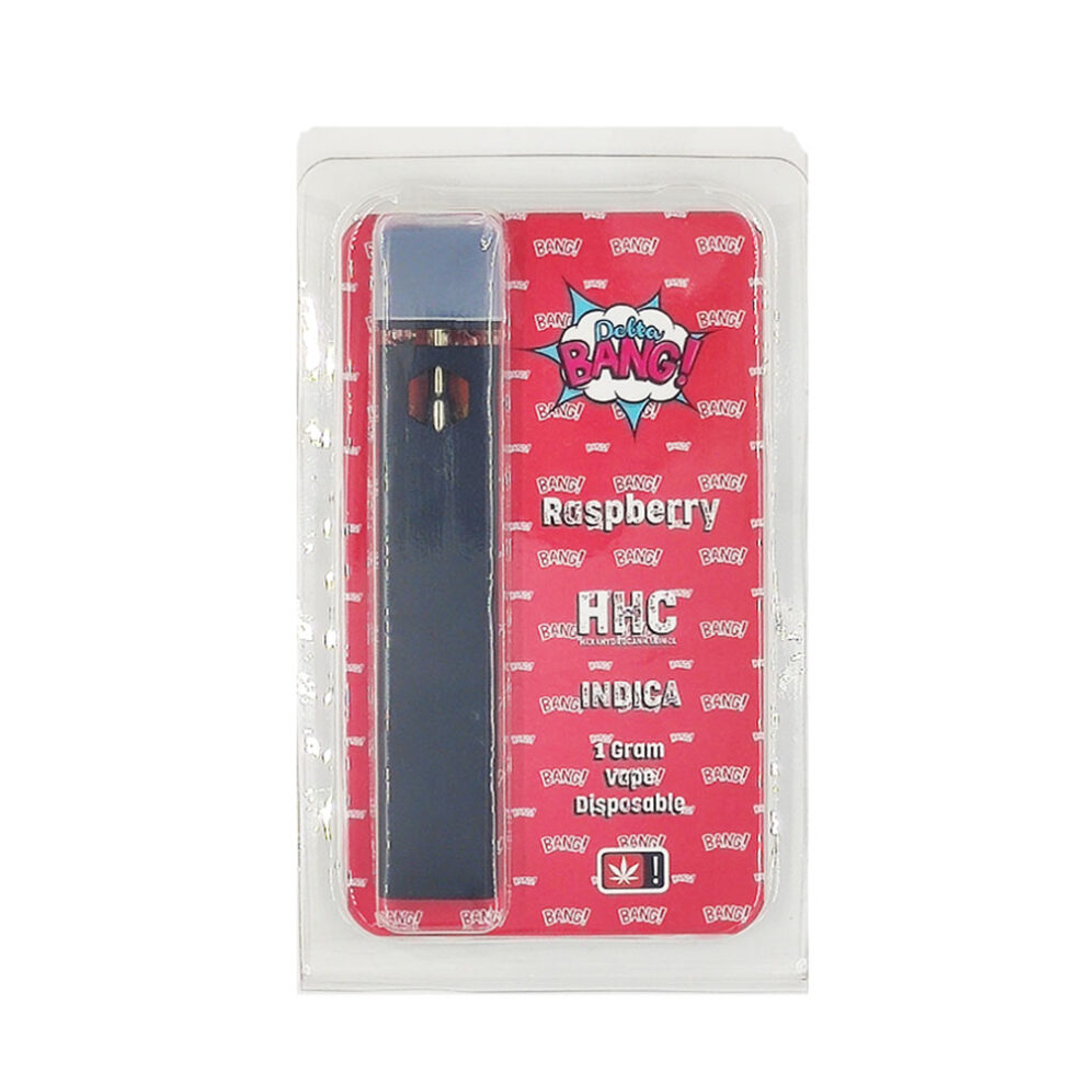Vape Disposable Hhc Raspberry Indica 1ml Delta Bang Don Capone